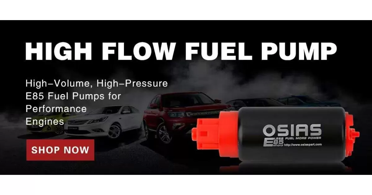 How does a high-flow fuel pump improve engine performance?