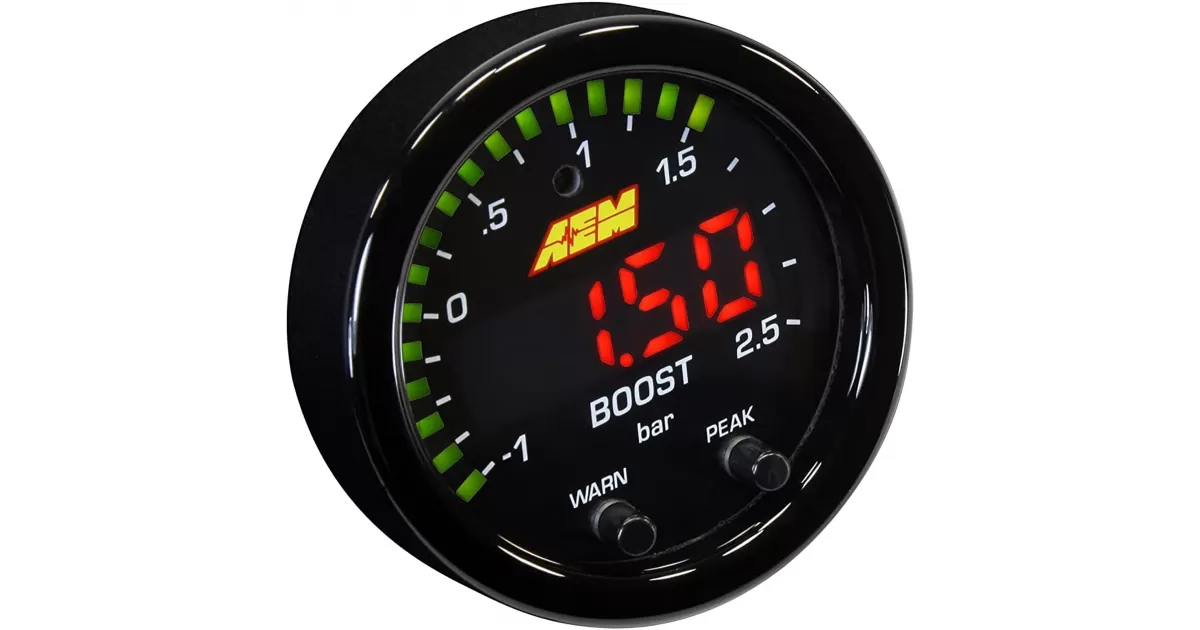 AEM X-Series Boost Pressure Gauge, AEM-30-0306