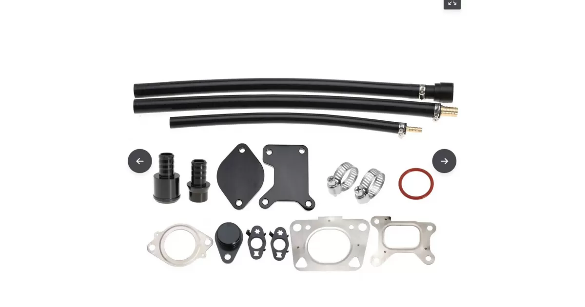 OSIAS 6.6L Duramax L5P EGR Valve Cooler Delete Kit 2017-2023