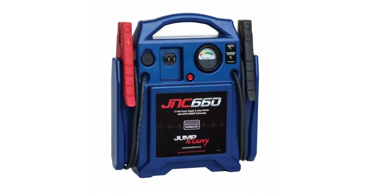 Clore Automotive Jump-N-Carry JNC660 1700 Peak Amp 12V Jump Starter