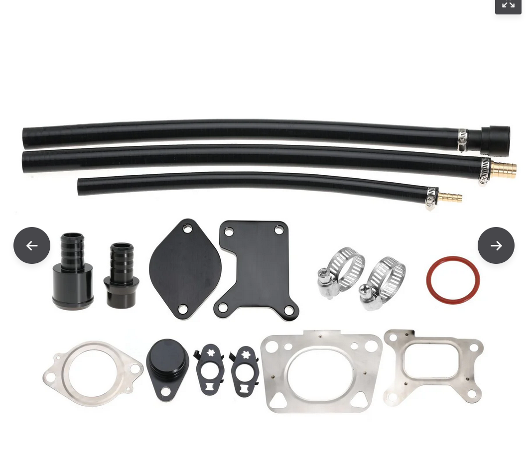 OSIAS 6.6L Duramax L5P EGR Valve Cooler Delete Kit 2017-2023
