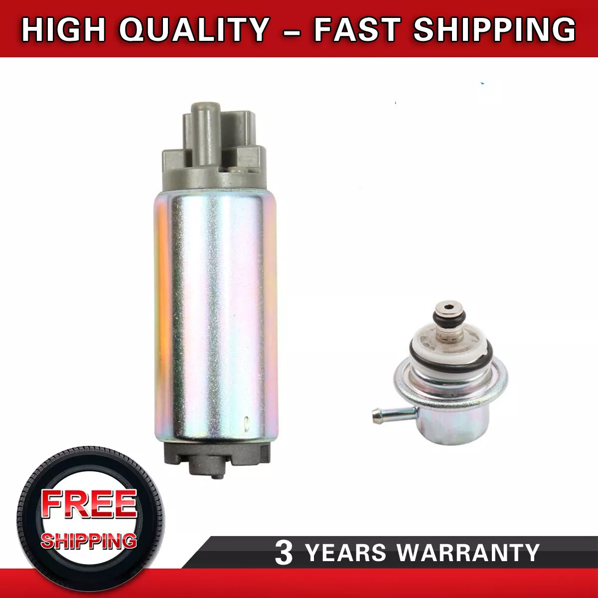 OSIAS Outboard Fuel Pump + Regulator for Mercury Marine MerCruiser ...