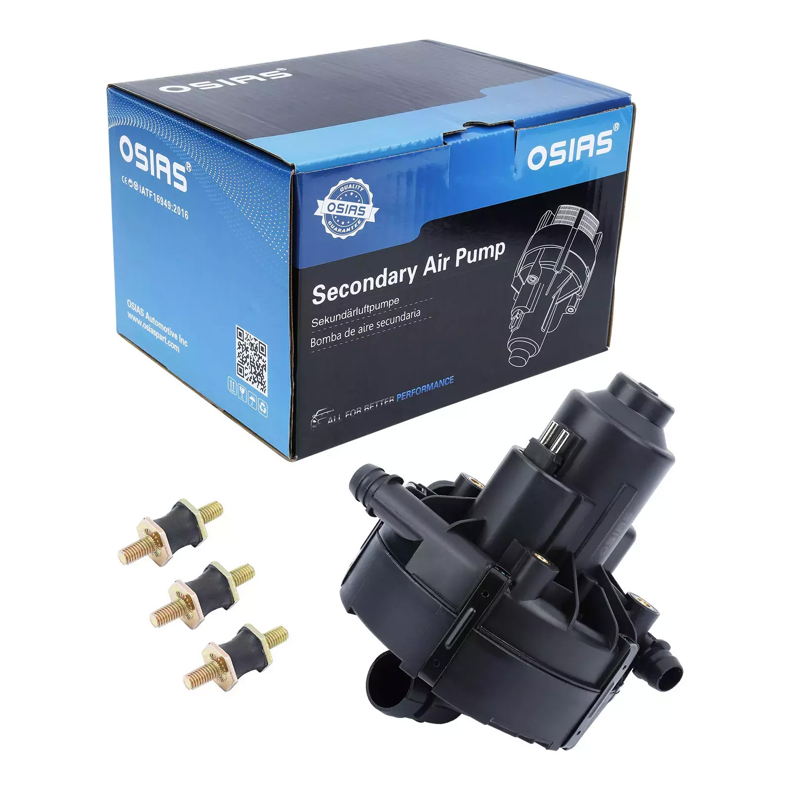 0580000025 Air Pump Secondary Air Injection Smog Pump Replacement ...